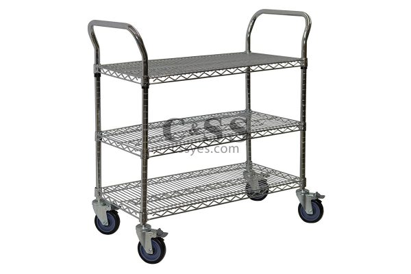 Wire Service Carts - Industrial Shelving and Wire Carts | C&SS