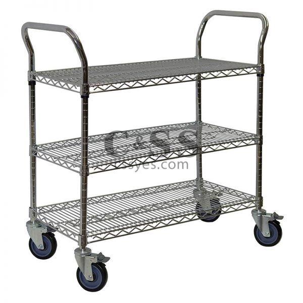 Wire Service Carts - Industrial Shelving and Wire Carts | C&SS