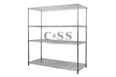 Chrome Wire Shelving - Industrial Shelving Systems | C&SS
