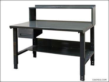 Adjustable Height Workbench with Drawer - Workbenches | C&SS