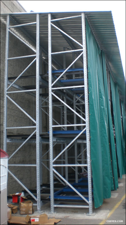 Galvanized Storage - Industrial Pallet Racking Systems | C&SS