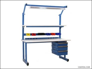 Kennedy Series Metal Workbench - Industrial Workbenches | C&SS