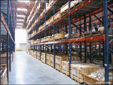 Moving Pallet Rack Systems - Material Handling Services | C&SS