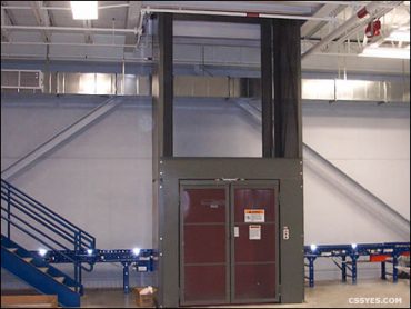 Mechanical Vertical Lifts - Industrial Material Lifts | C&SS