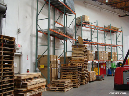 Used Warehouse Pallet Rack, Interlake New Style | C&SS