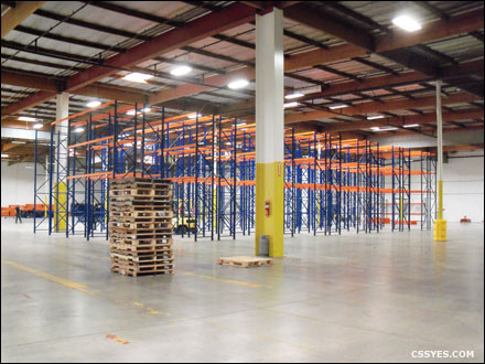 Teardrop Pallet Racking Los Angeles RMG | C&SS