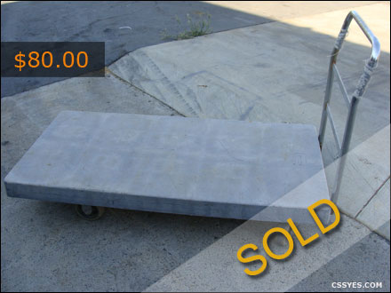 Warehouse Platform Trucks and Used Rolling Ladder | C&SS