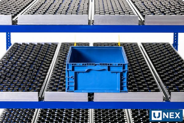UNEX Span Track Wheel Bed - Dynamic Racking Systems | C&SS