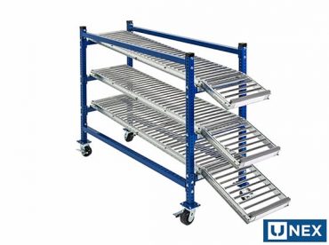 UNEX Flow Cell - Dynamic Racking Order Picking System | C&SS