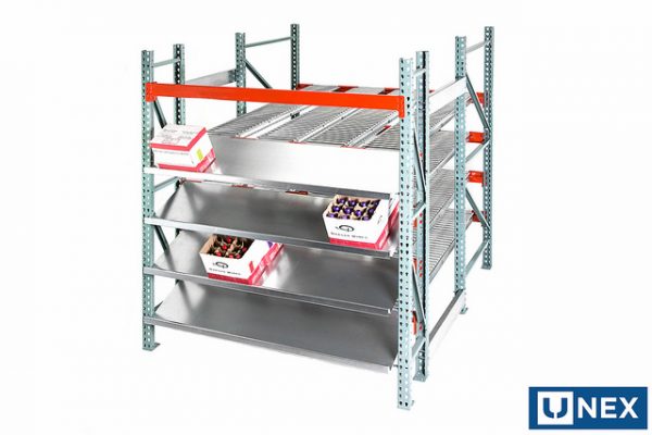 UNEX Span Track Lane - Dynamic Racking Order Picking System | C&SS