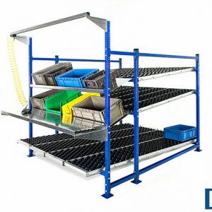 UNEX Flow Cell - Dynamic Racking Order Picking System | C&SS