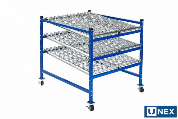 UNEX Flow Cell - Dynamic Racking Order Picking System | C&SS