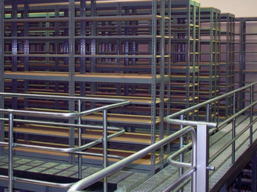 RiveTier Multilevel Systems - Industrial Shelving Systems | C&SS