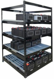 RiveTier Battery Rack - Industrial Shelving Units | C&SS