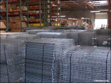 Wiremesh Decks - Pallet Rack Wire Mesh Decking | C&SS