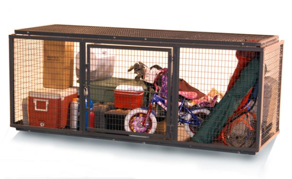 Garage Storage - Wire Products, Partitions and Secure Cages | C&SS