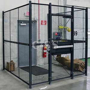Driver and Building Access Cages - Wire Products and Cages | C&SS