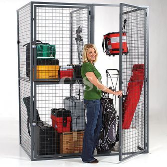 Tenant Storage Lockers - Wire Products, Partitions and Cages | C&SS
