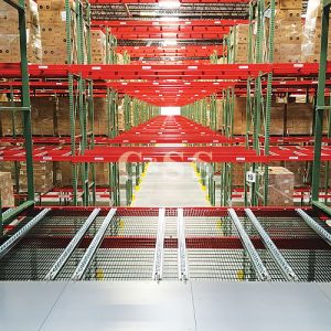 Heavy Duty Skate Wheel | Pallet Flow Racking | Mallard Manufacturing