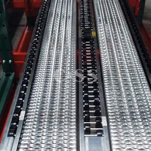 Heavy Duty Roller Pallet Flow Rack | Split-Roller Wheels | MFG