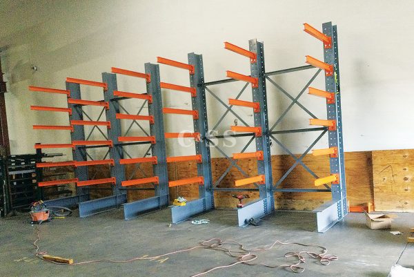 Structural Steel Cantilever Rack for the Steel Industry | C&SS